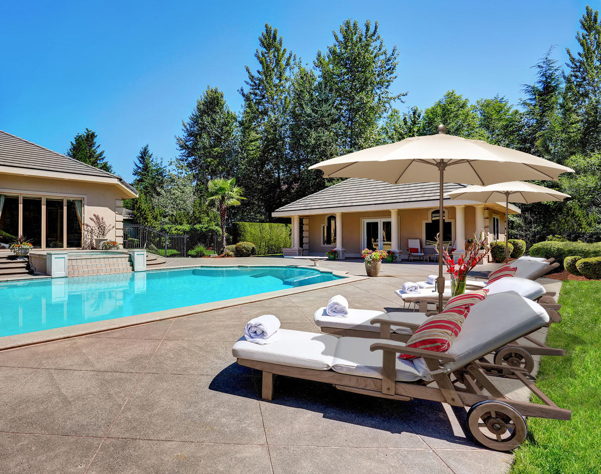 In-Pool Umbrellas – FiberBuilt Umbrellas